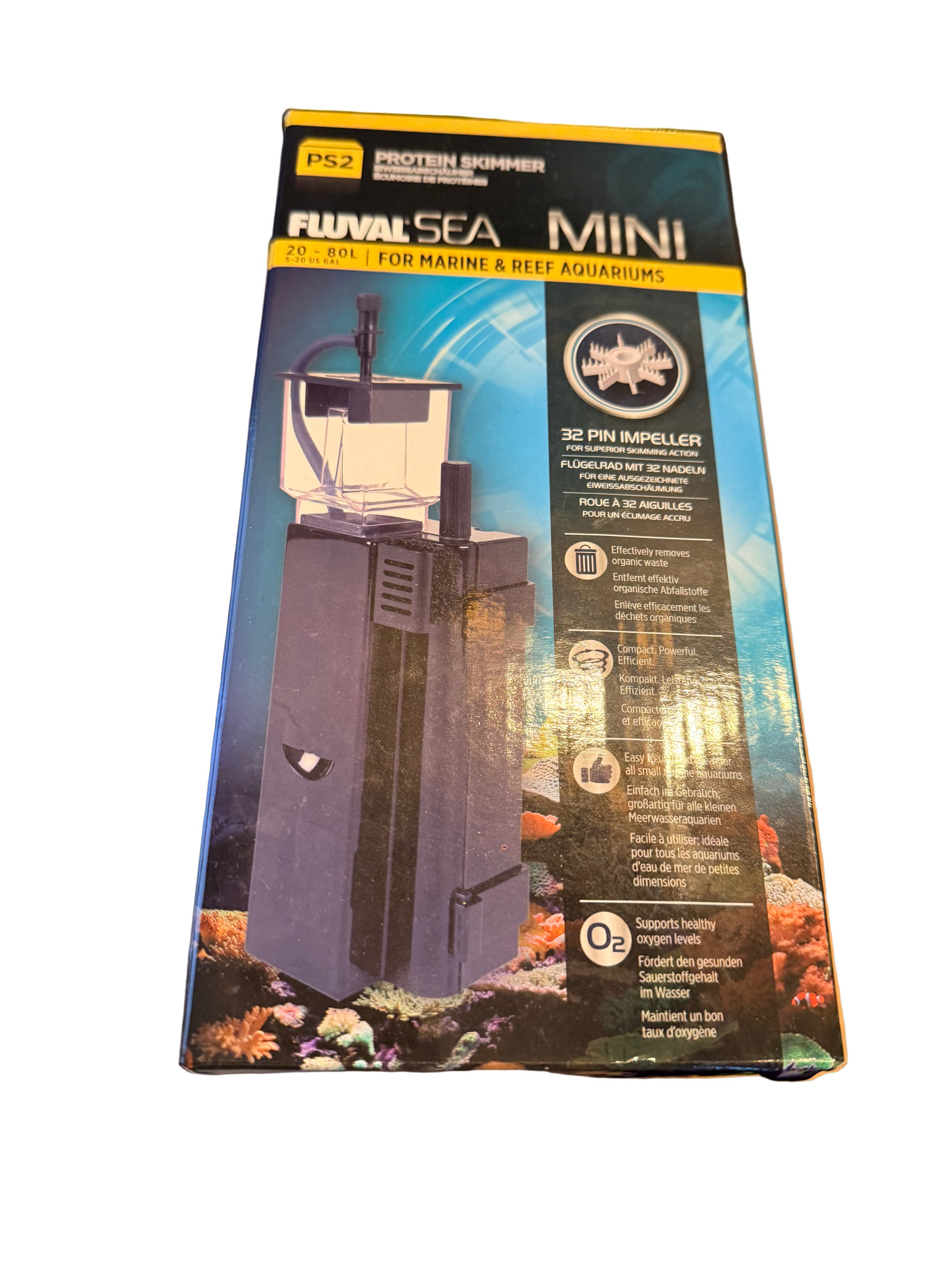 Fluval PS2 Protein Skimmer – DropNZoceaN